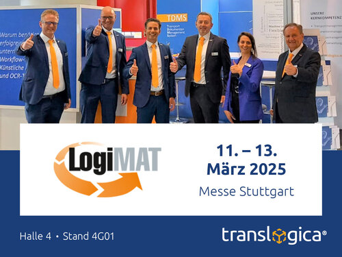 LogiMAT 2025 – Sehen wir uns im März in Stuttgart?: Translogica
